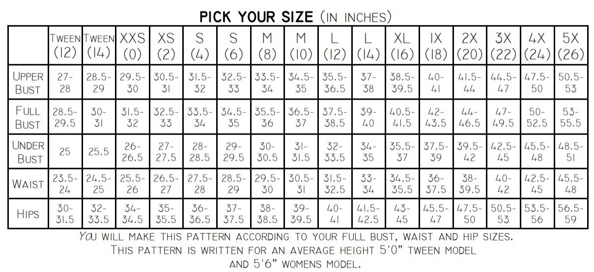 The Rebound Set PDF Sewing Pattern – George And Ginger Patterns