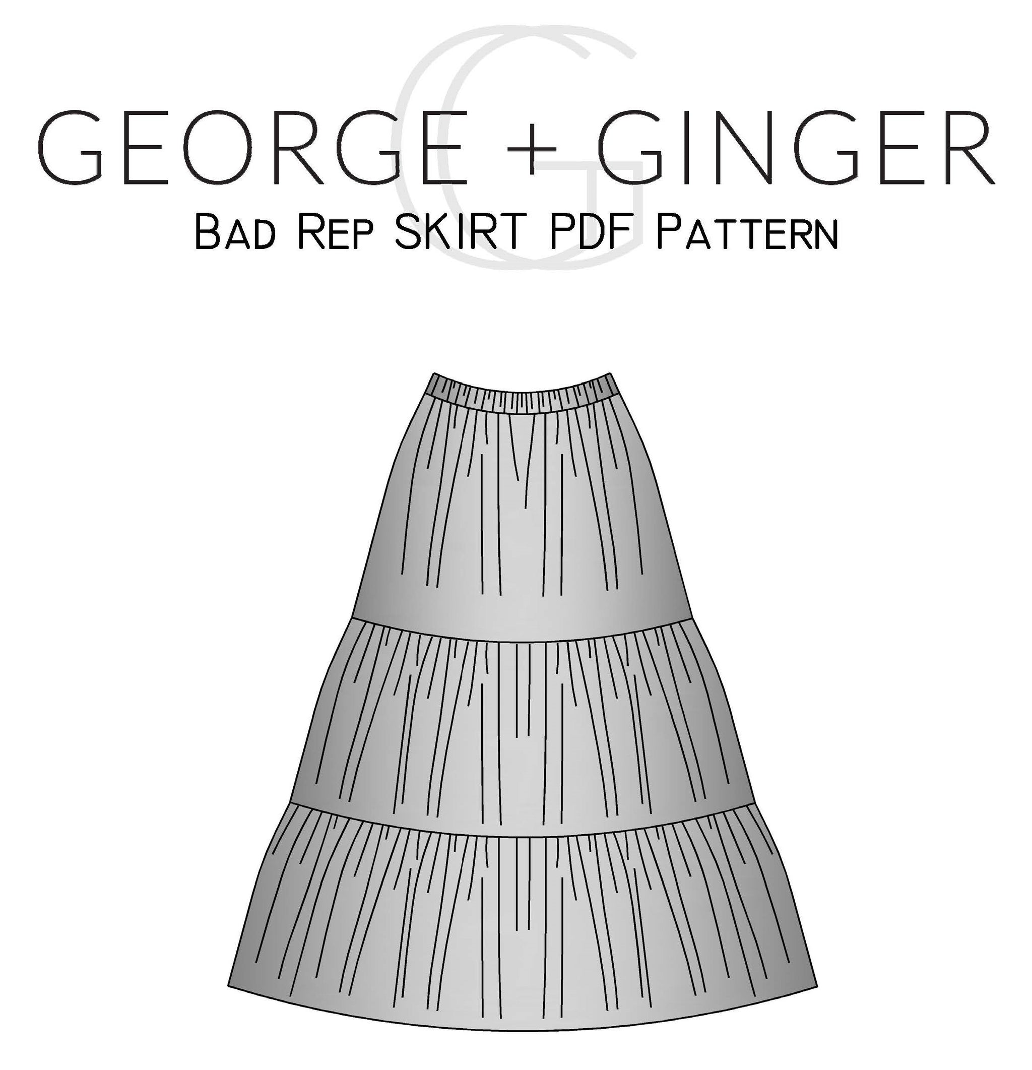 The Bad Rep Free Set PDF Sewing Pattern – George And Ginger Patterns
