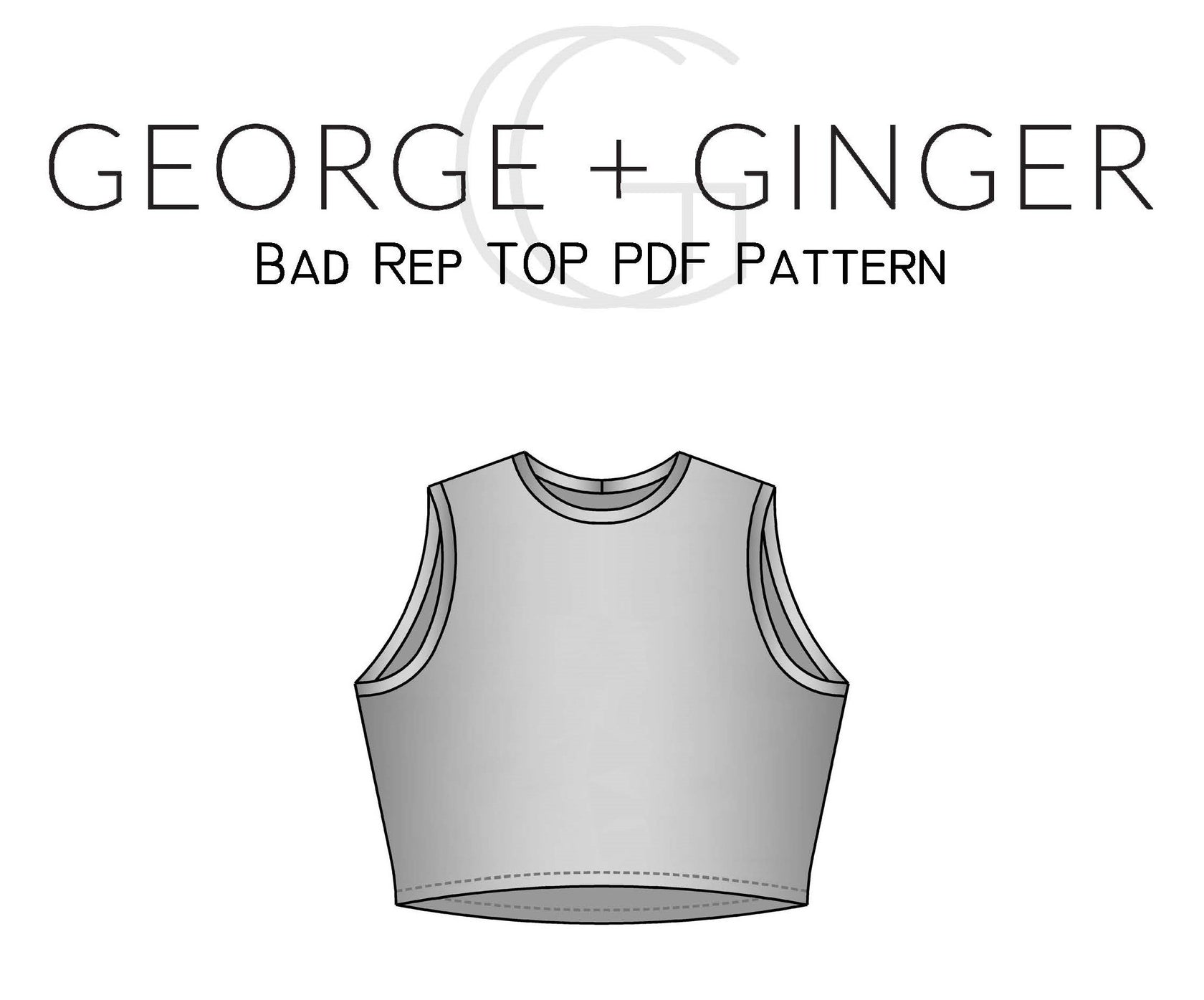 The Bad Rep Free Set PDF Sewing Pattern – George And Ginger Patterns