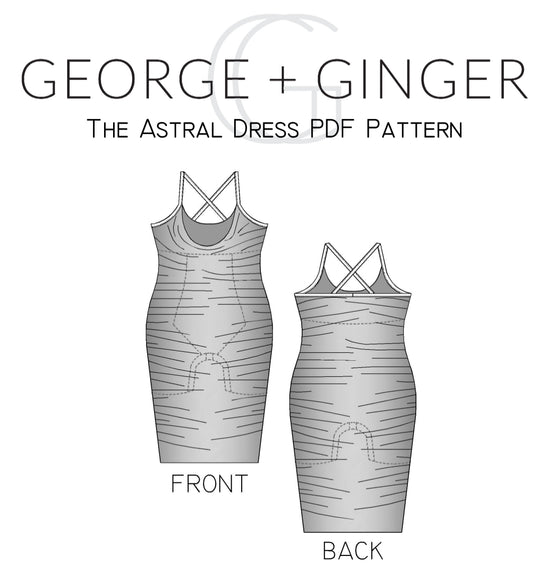 The Astral Dress - PDF Sewing Pattern – George And Ginger Patterns