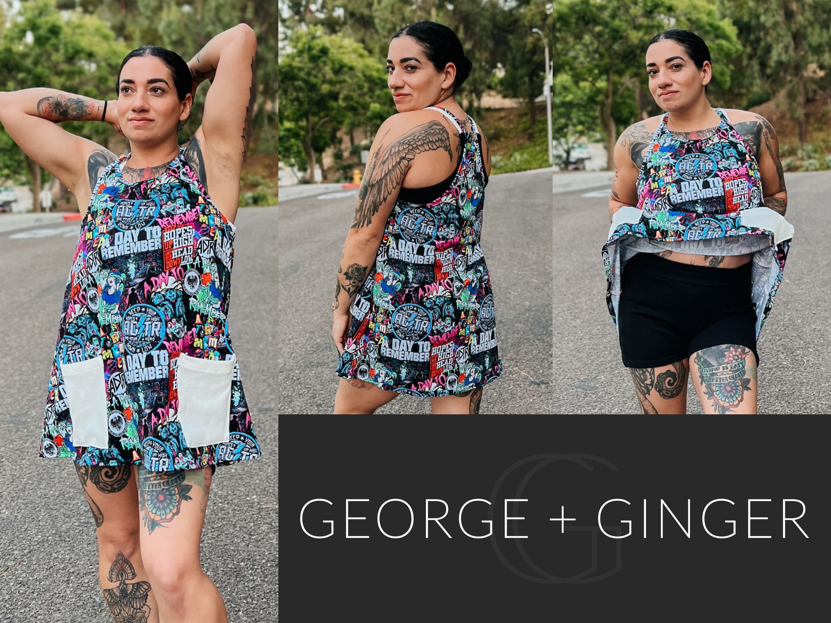 The Orbital Dress PDF Sewing Pattern – George And Ginger Patterns