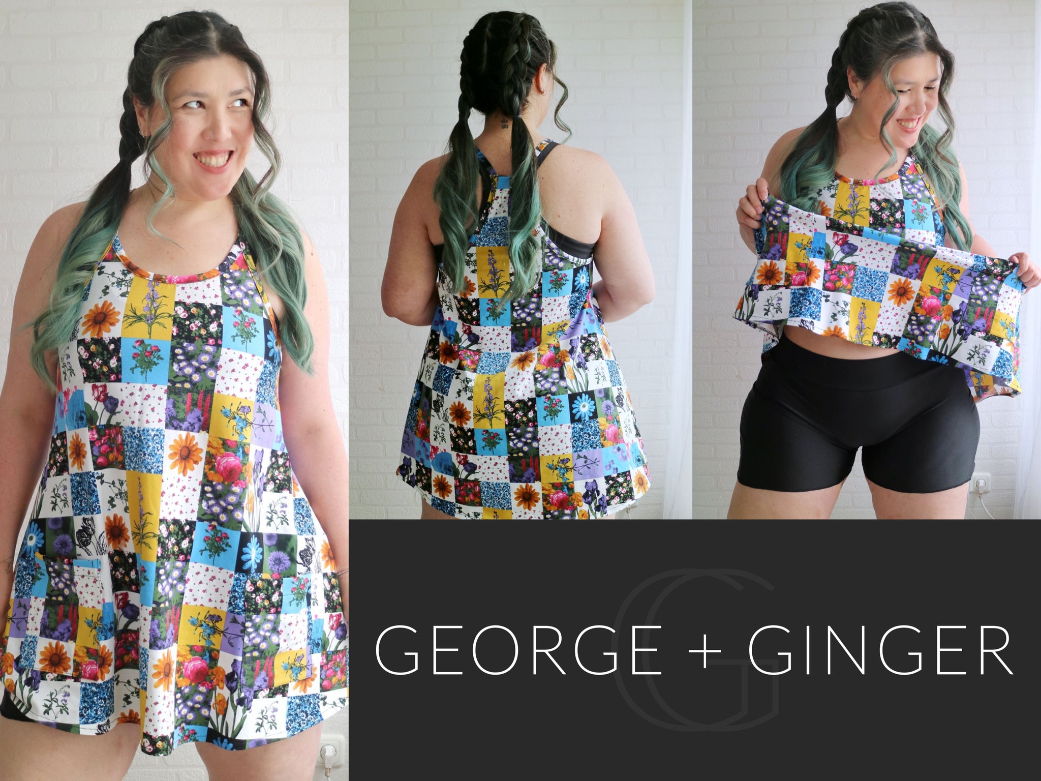 The Orbital Dress PDF Sewing Pattern – George And Ginger Patterns