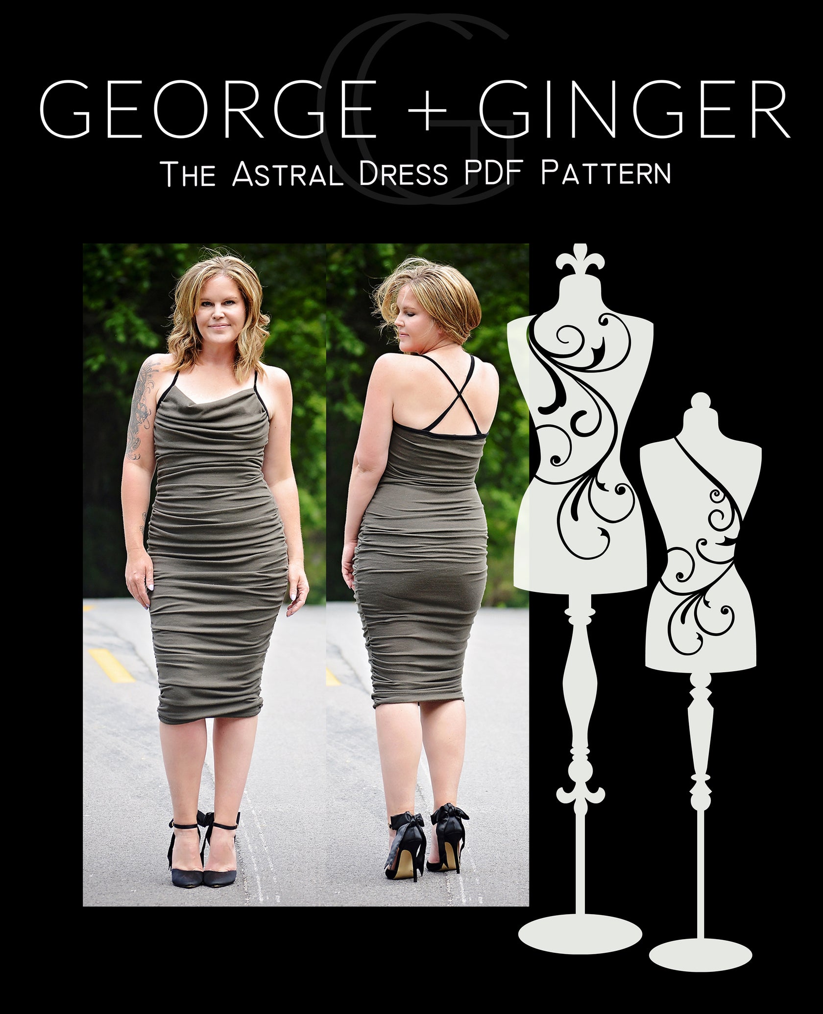 The Astral Dress - PDF Sewing Pattern – George And Ginger Patterns