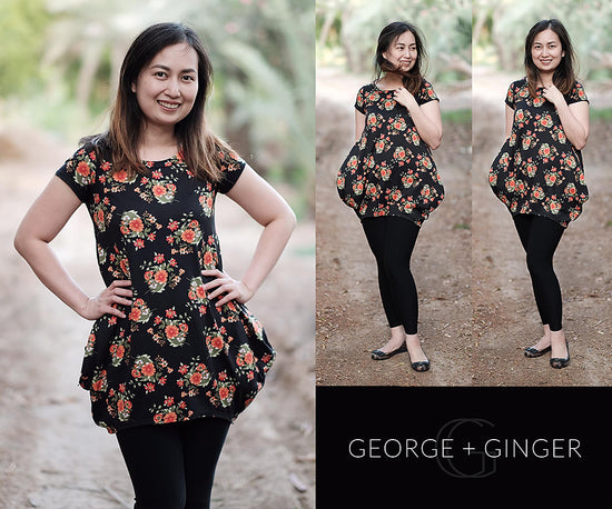 The December Dress PDF Sewing Pattern – George And Ginger Patterns