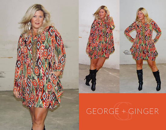 The December Dress PDF Sewing Pattern – George And Ginger Patterns