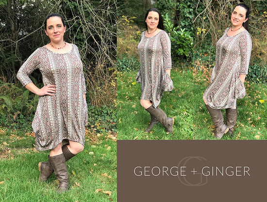 The December Dress PDF Sewing Pattern – George And Ginger Patterns