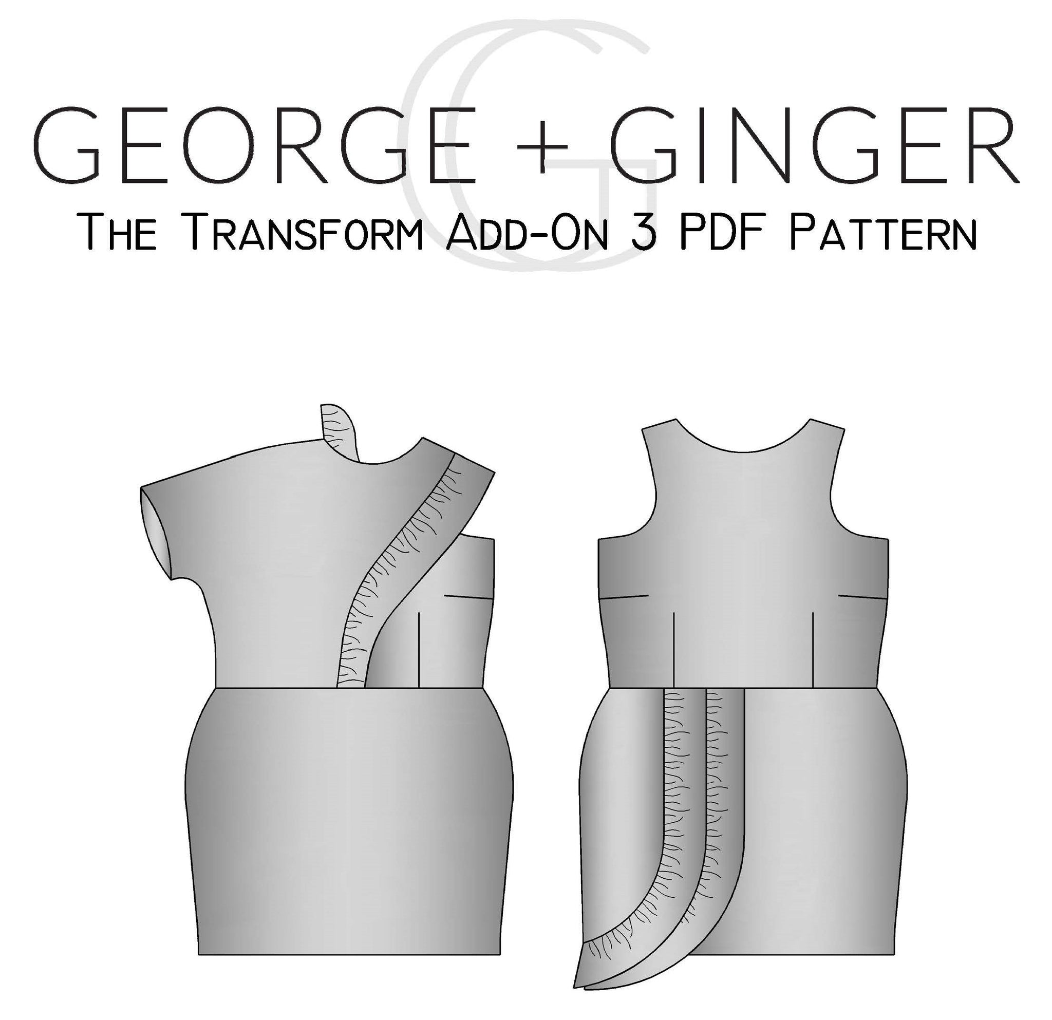 The Transformation Collection PDF Sewing Pattern – George And Ginger ...