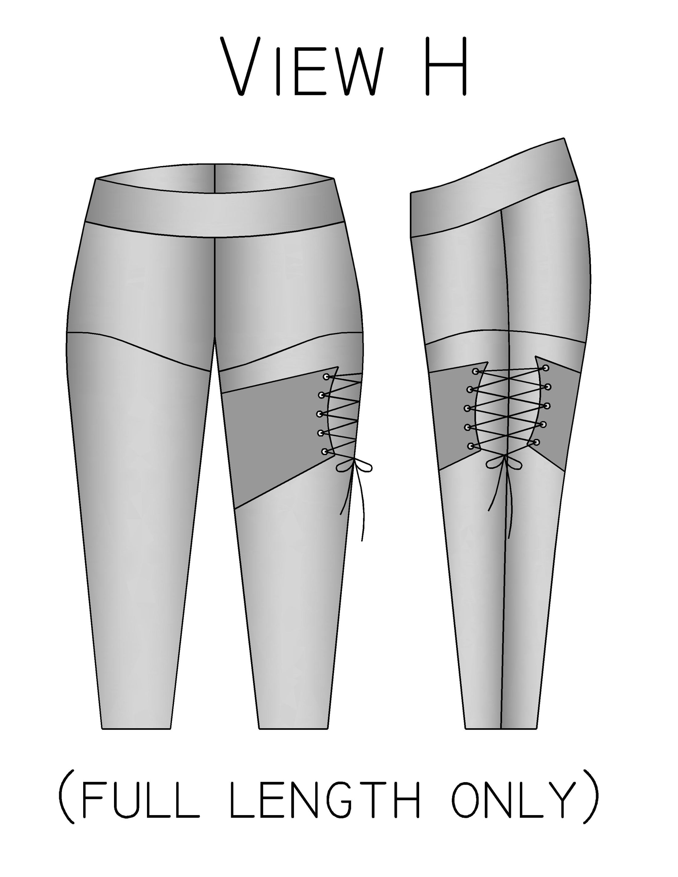 The Roxie Stockings Collection PDF Sewing Pattern – George And Ginger ...