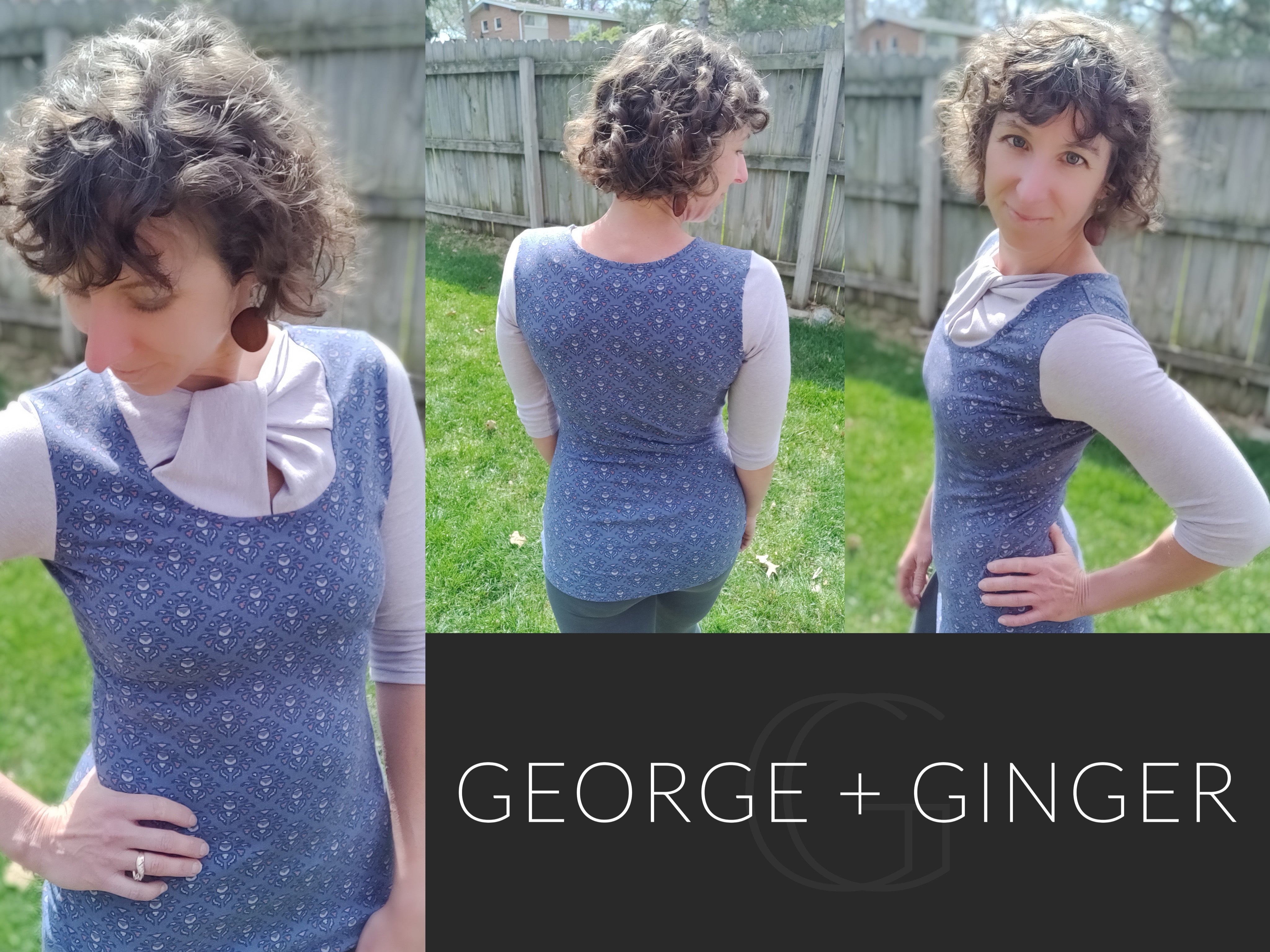 The Vista Top PDF Sewing Pattern – George And Ginger Patterns