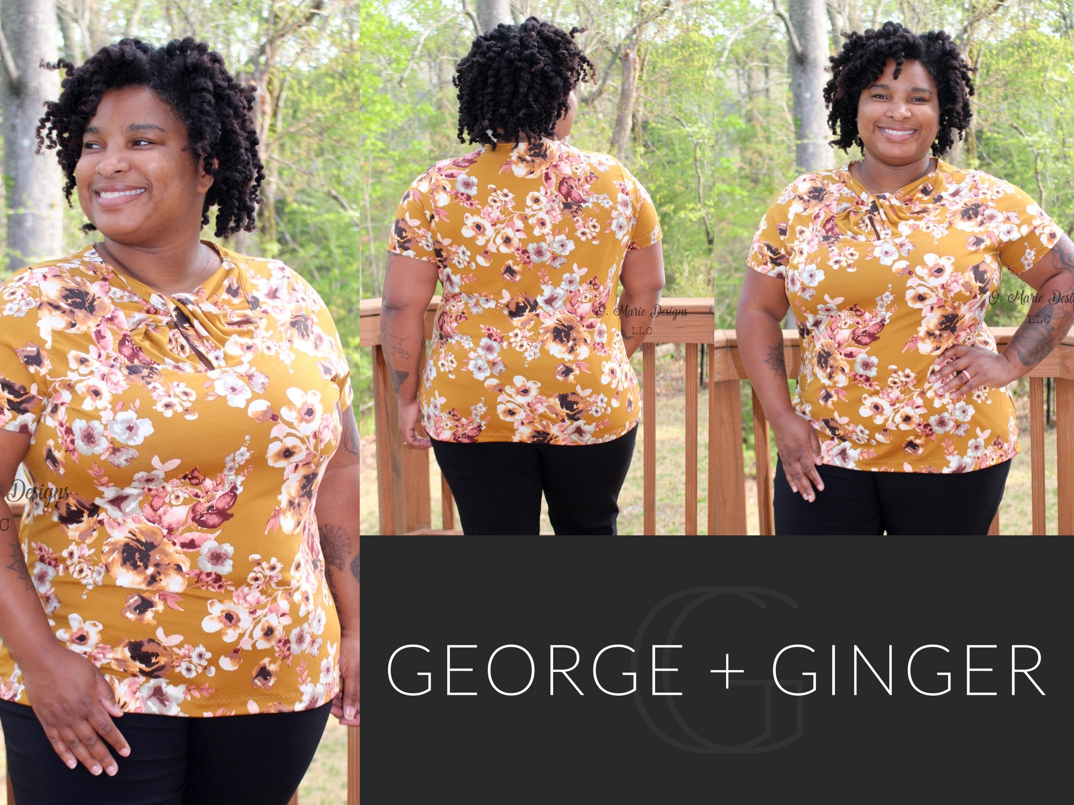 The Vista Top PDF Sewing Pattern – George And Ginger Patterns