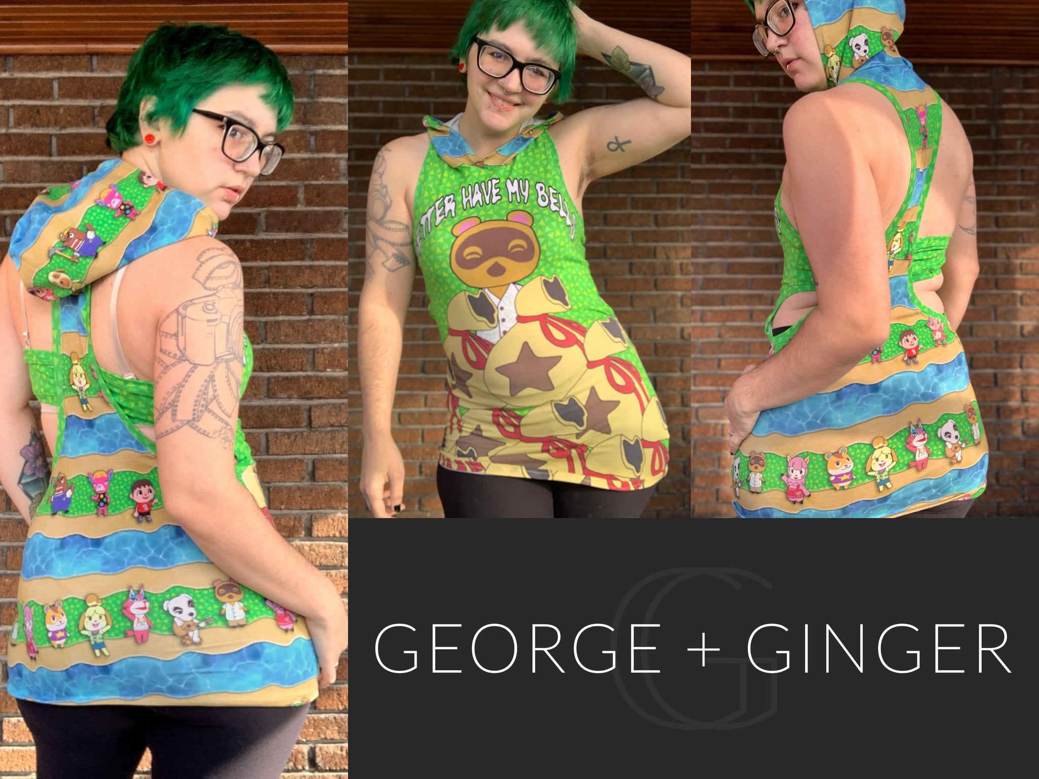 The Walk Around Top PDF Sewing Pattern – George And Ginger Patterns