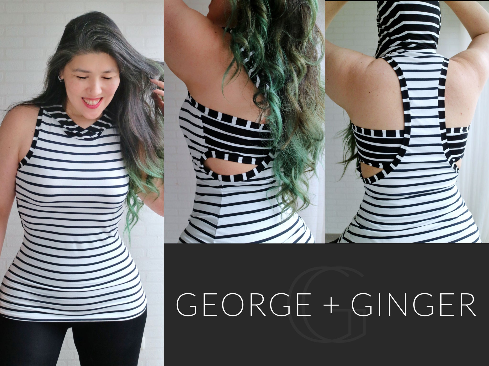 The Walk Around Top PDF Sewing Pattern – George And Ginger Patterns