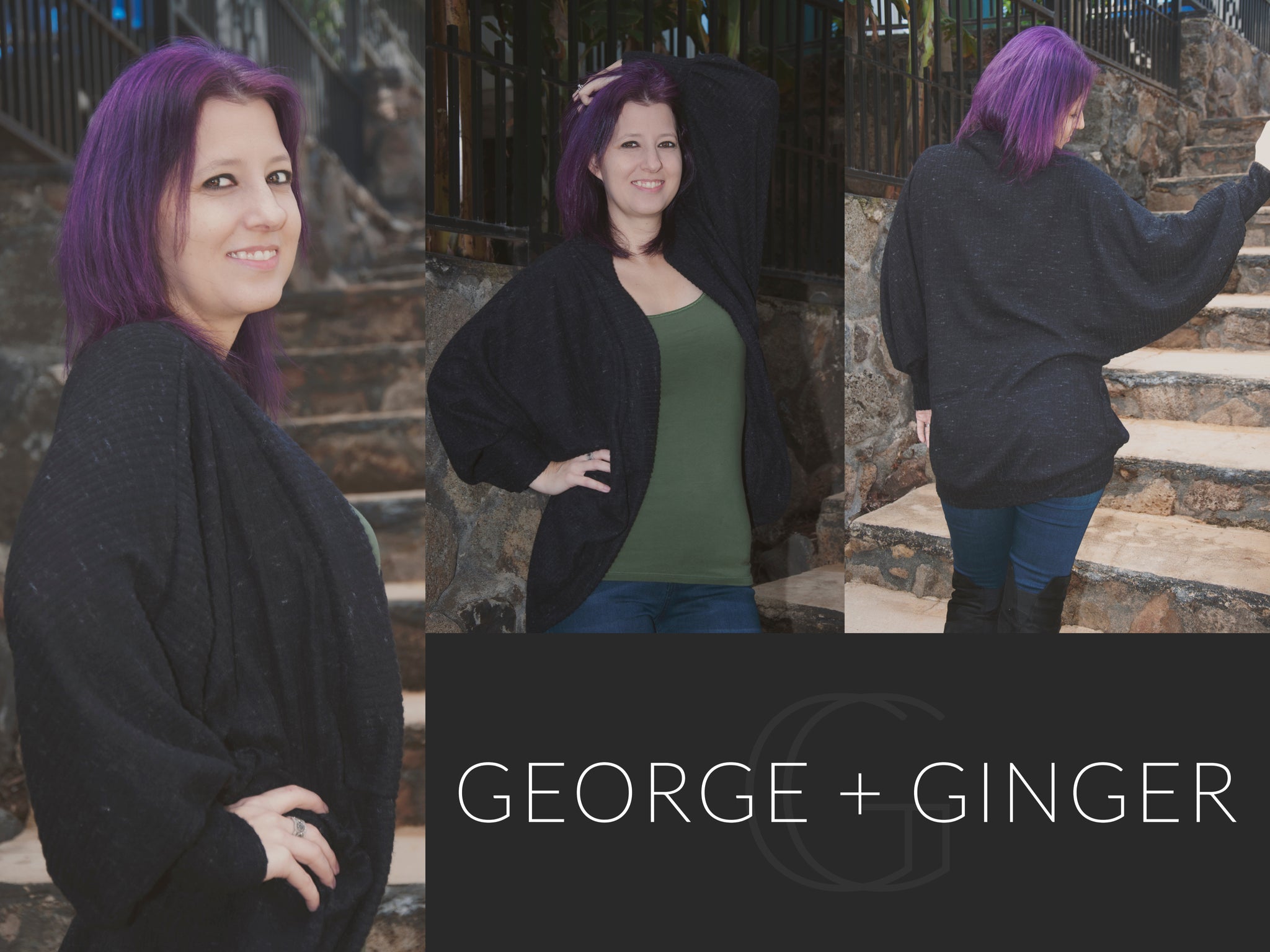 The BatWing Tunic and Cardigan PDF Sewing Pattern – George And Ginger ...