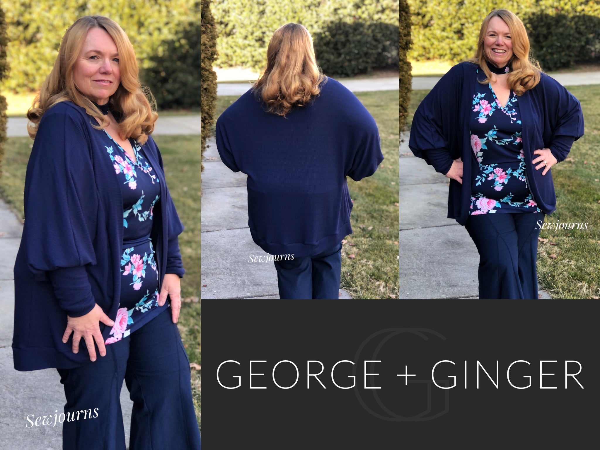 The BatWing Tunic and Cardigan PDF Sewing Pattern – George And Ginger ...