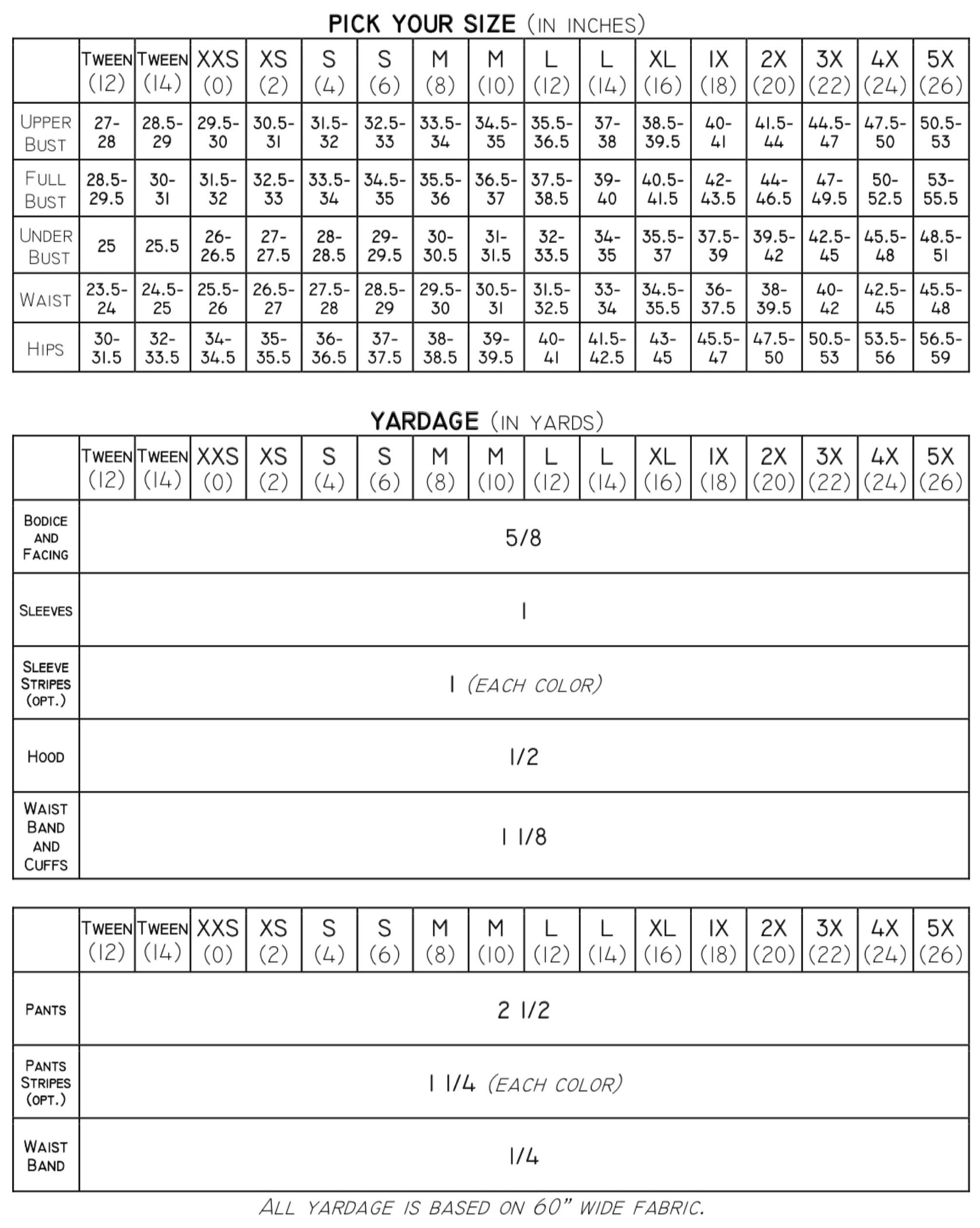 The Tryout Tracksuit PDF Sewing Pattern – George And Ginger Patterns