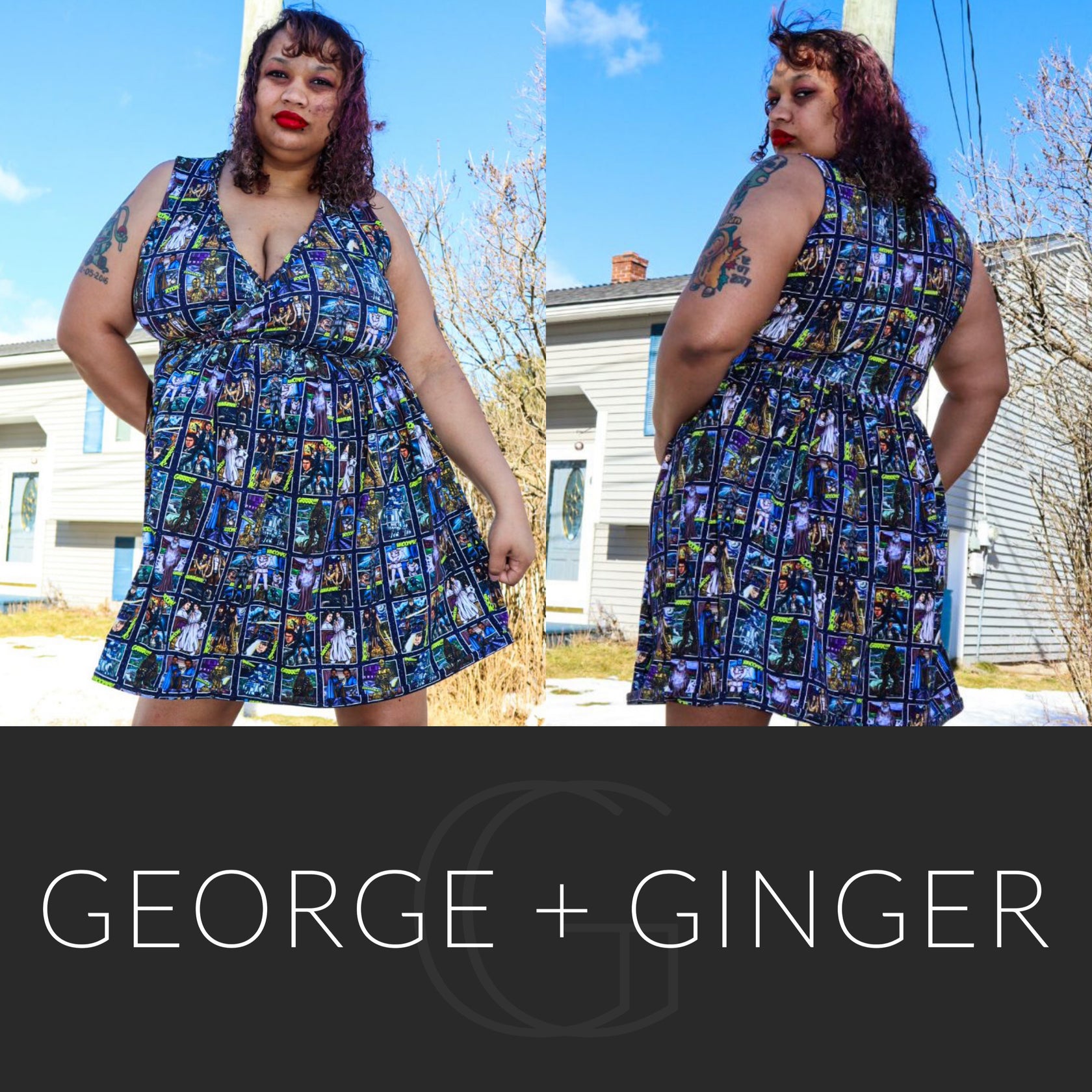 The Plait Dress PDF Sewing Pattern – George And Ginger Patterns