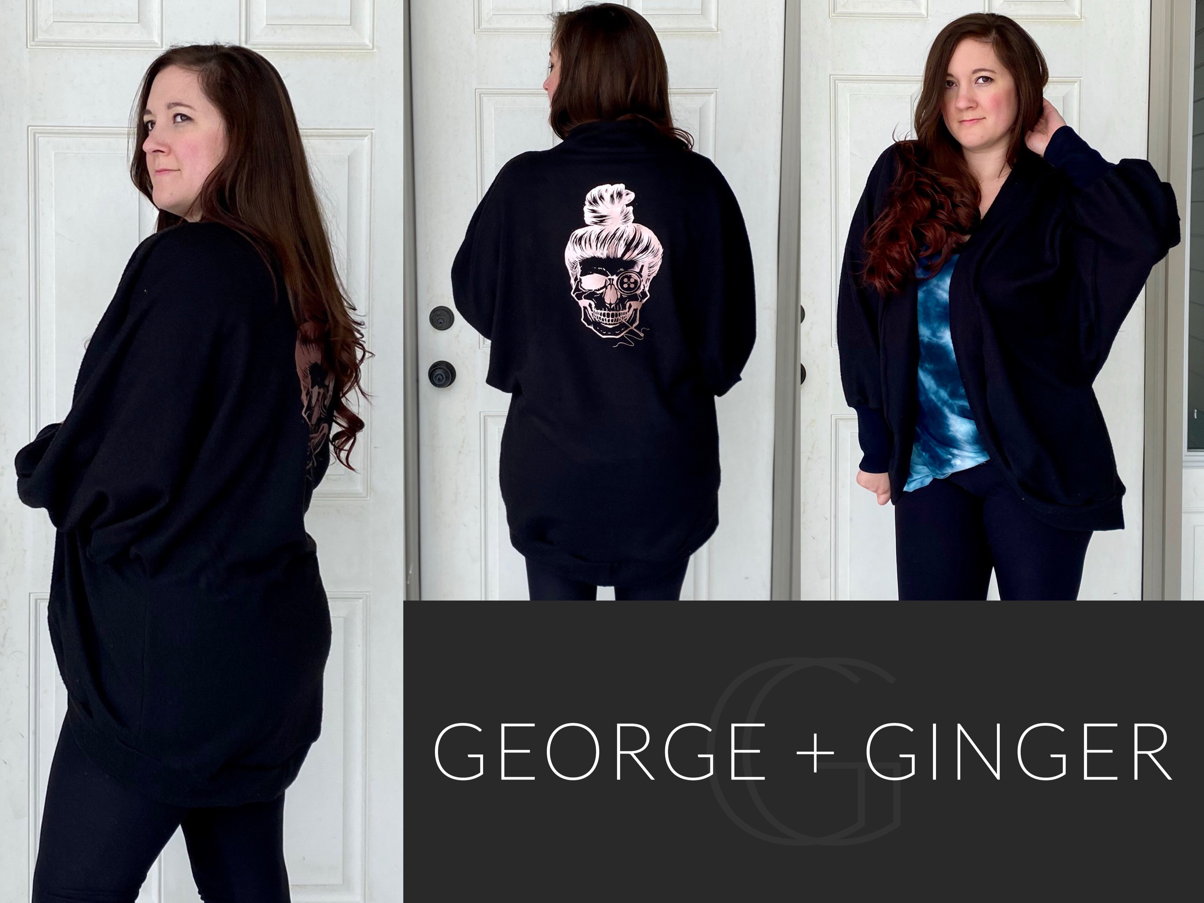 The BatWing Tunic and Cardigan PDF Sewing Pattern – George And Ginger ...