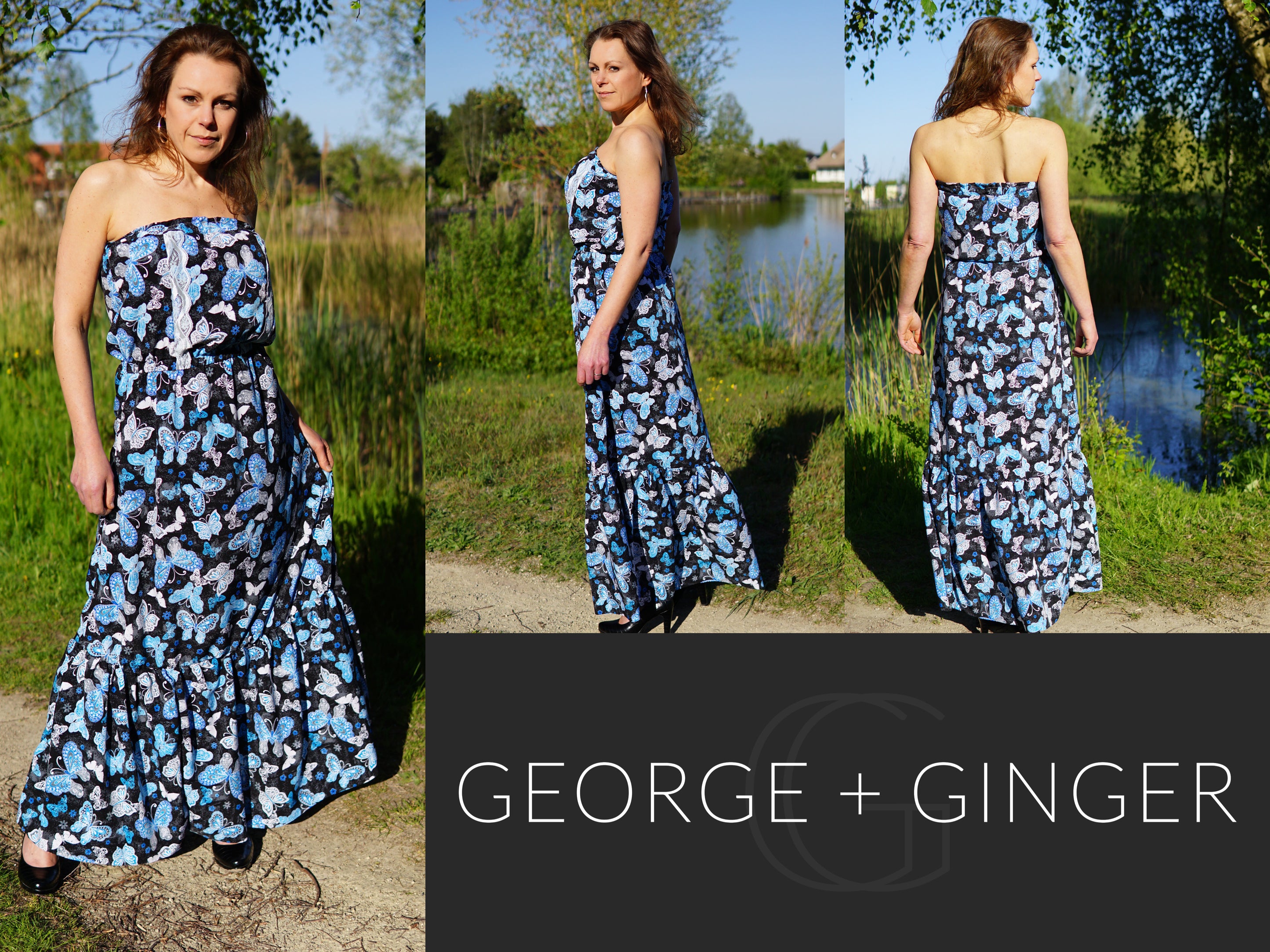 The Dawning Dress PDF Sewing Pattern – George And Ginger Patterns