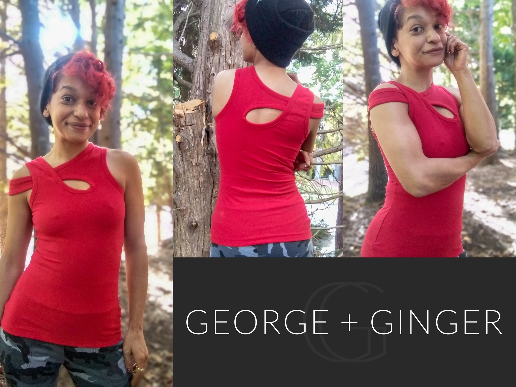The Crossover Top PDF Sewing Pattern – George And Ginger Patterns