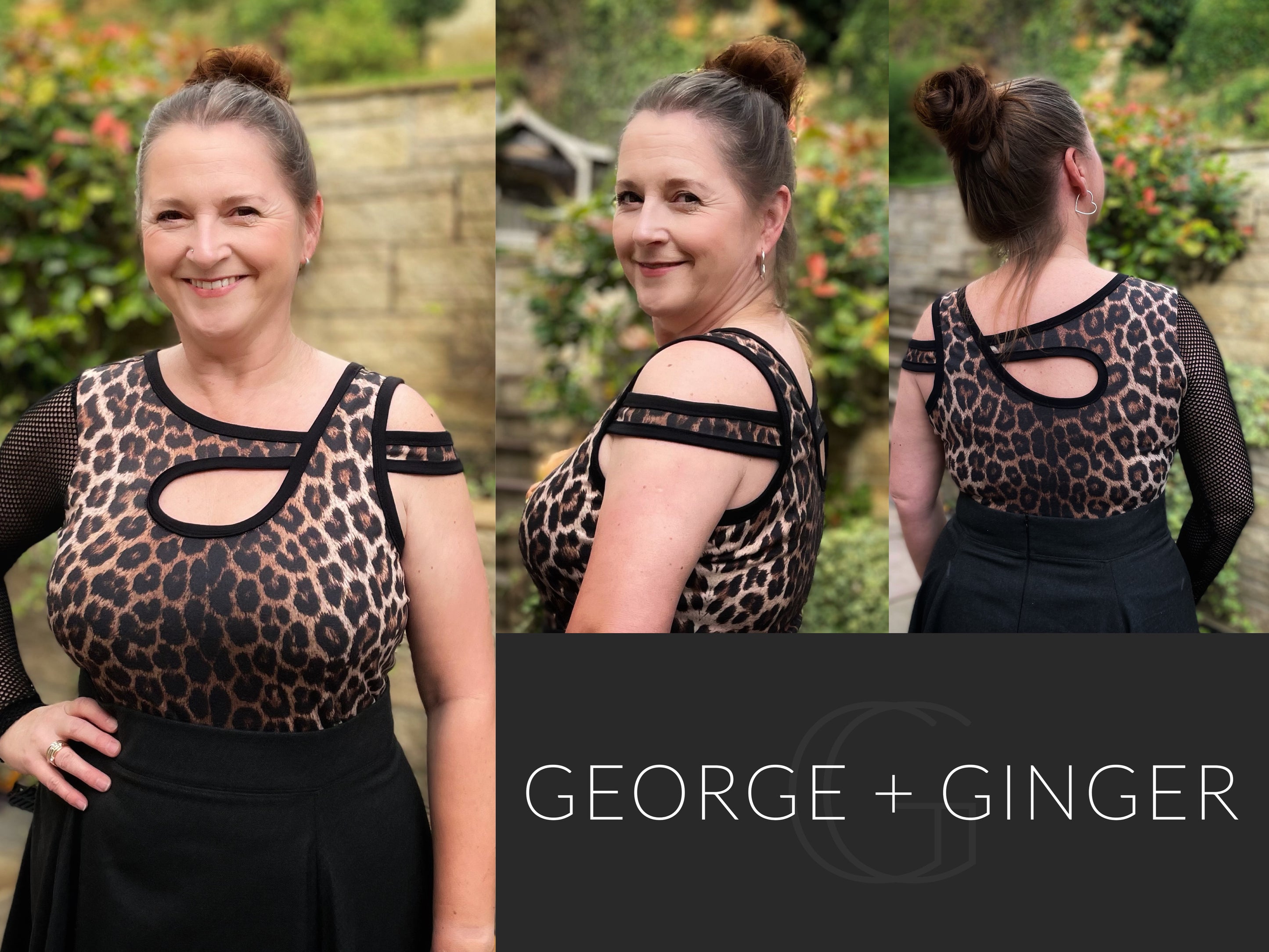 The Crossover Top PDF Sewing Pattern – George And Ginger Patterns