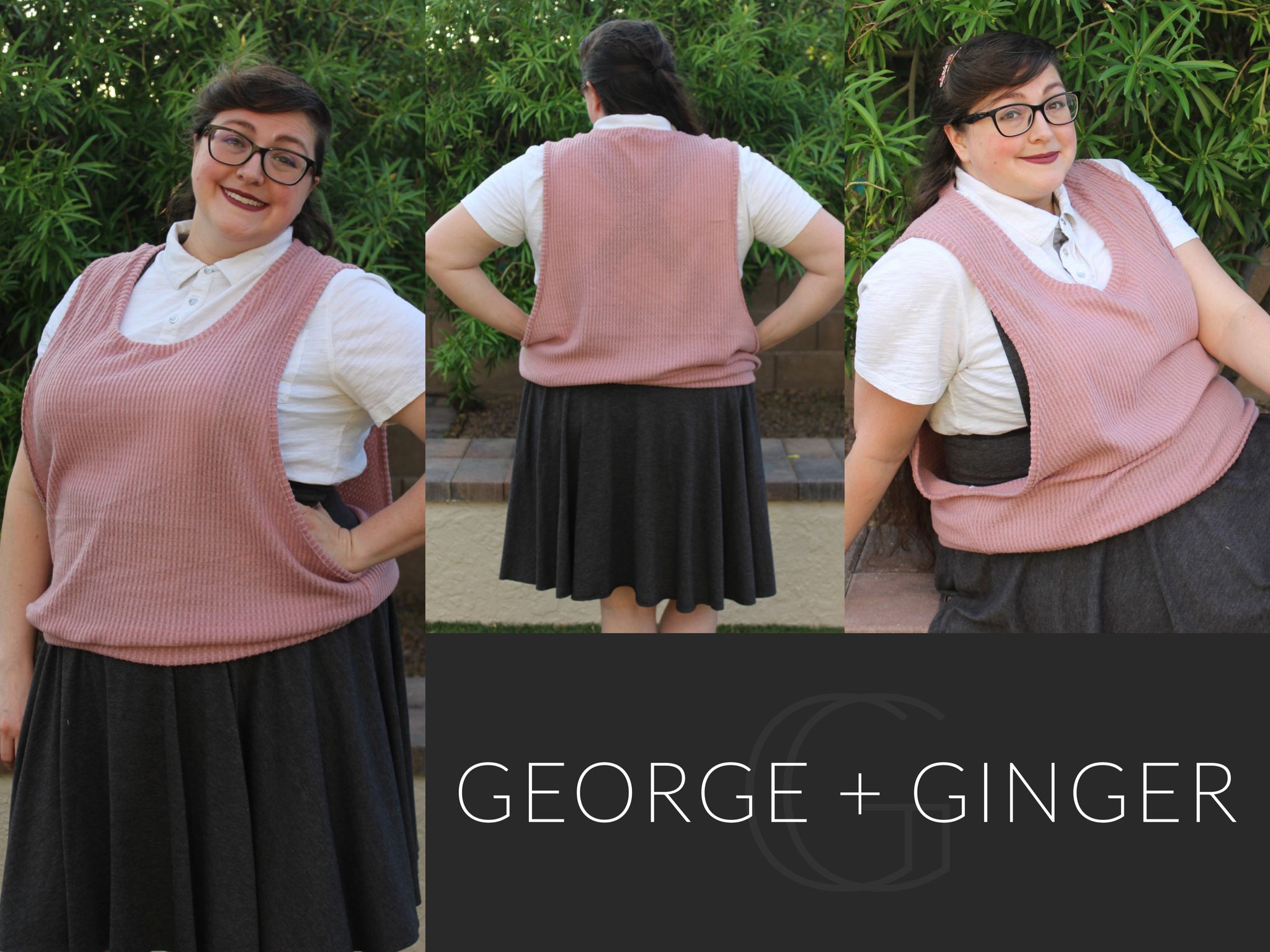 The Verve Vest PDF Sewing Pattern – George And Ginger Patterns
