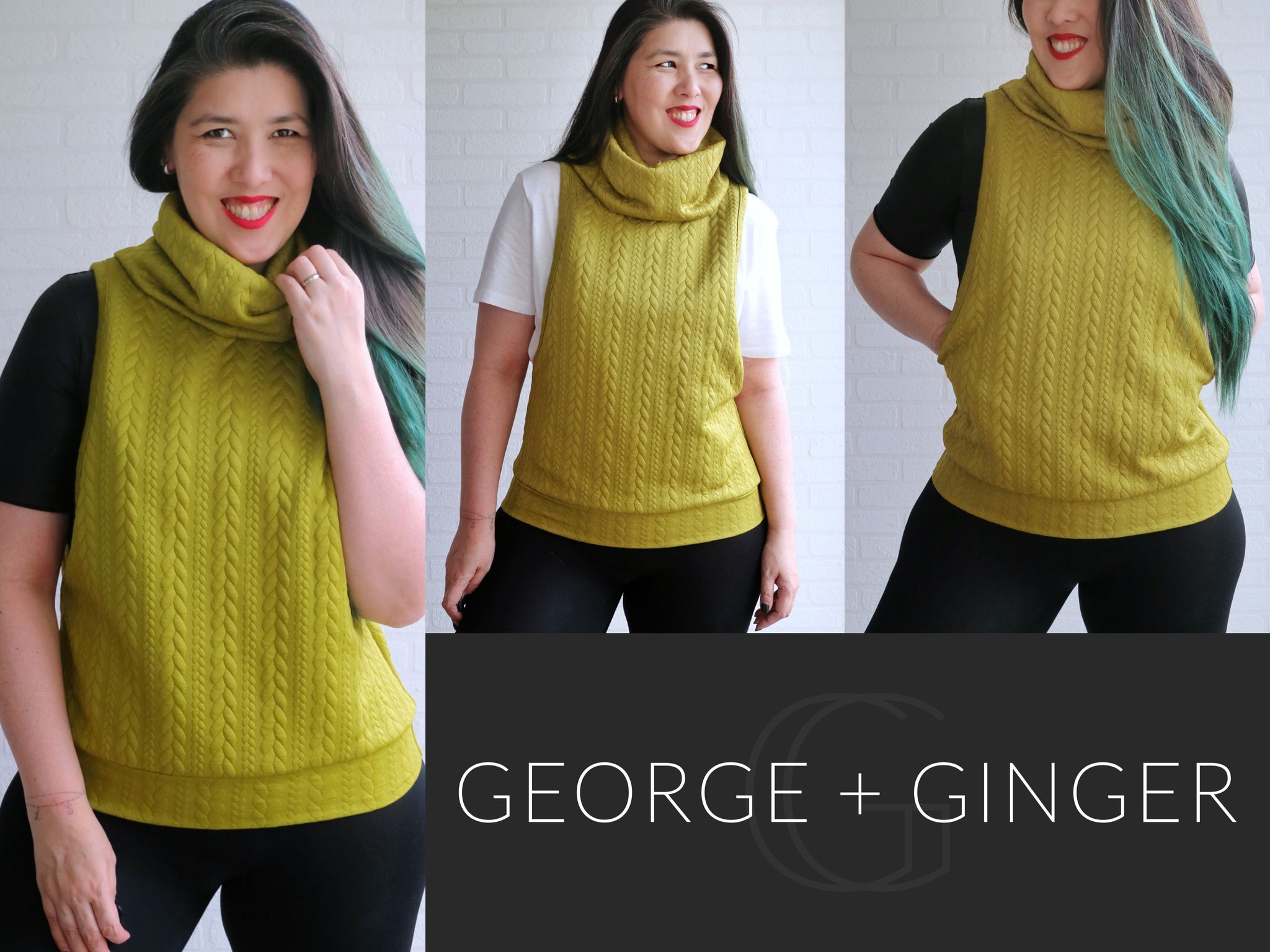 The Verve Vest PDF Sewing Pattern – George And Ginger Patterns