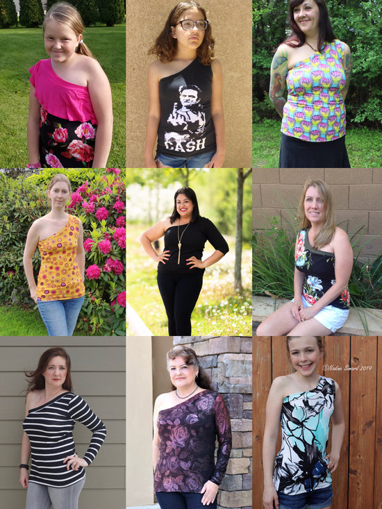 The Edgy Top PDF Sewing Pattern – George And Ginger Patterns