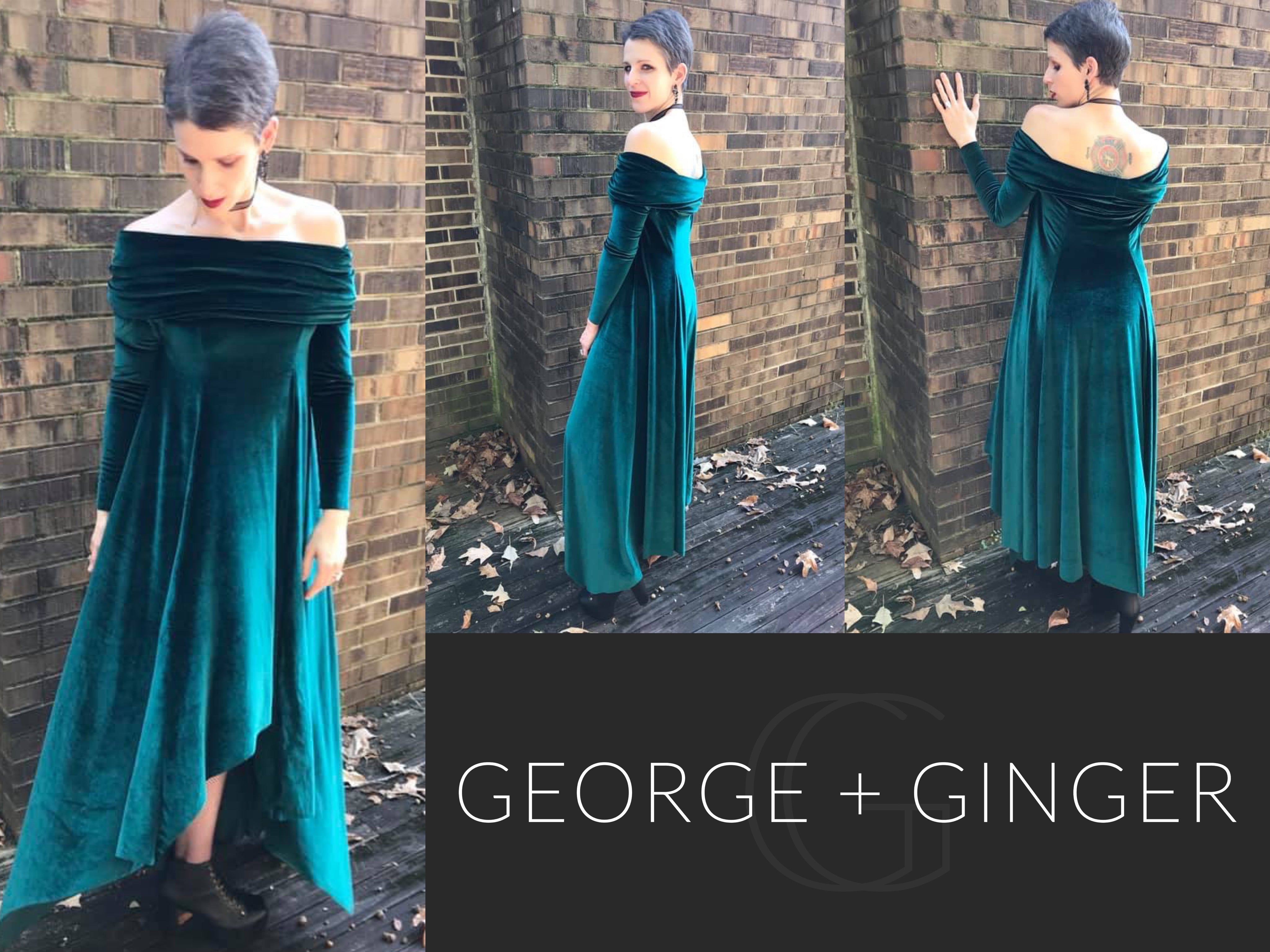 The October Dress PDF Sewing Pattern – George And Ginger Patterns
