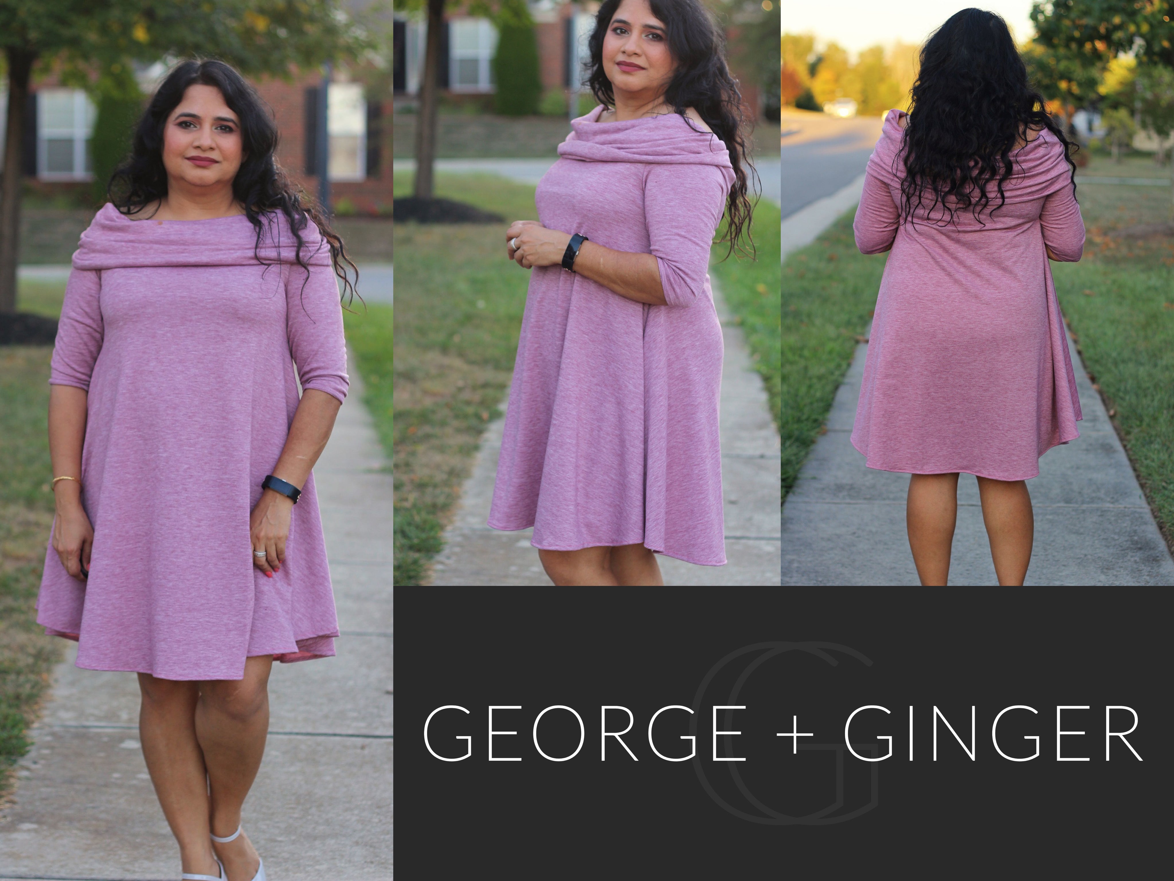 The October Dress PDF Sewing Pattern – George And Ginger Patterns