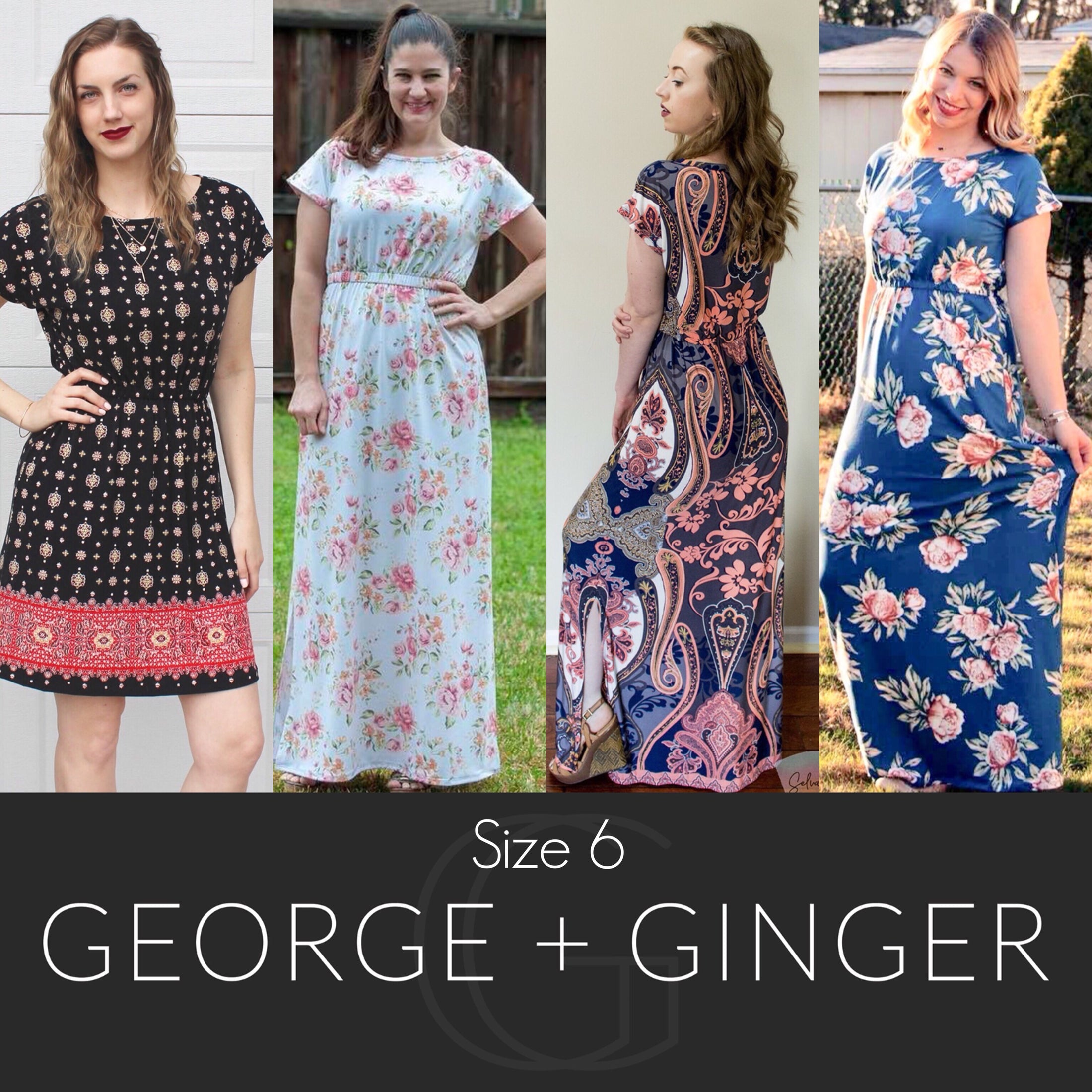The With Love Dress PDF Sewing Pattern – George And Ginger Patterns