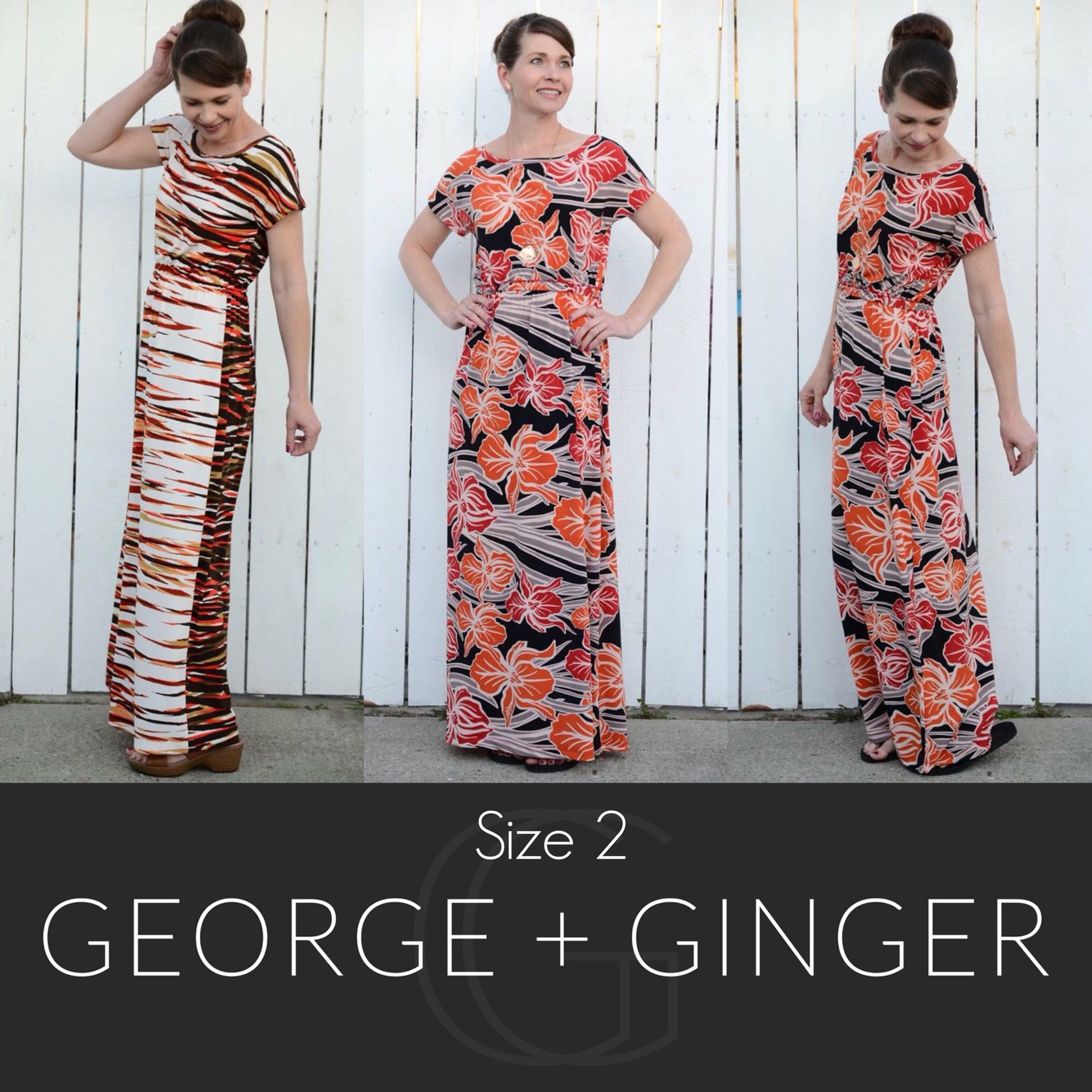 The With Love Dress PDF Sewing Pattern – George And Ginger Patterns