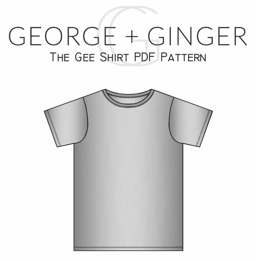 Gee Shirt (YouTube Exclusive) PDF Sewing Pattern – George And Ginger ...