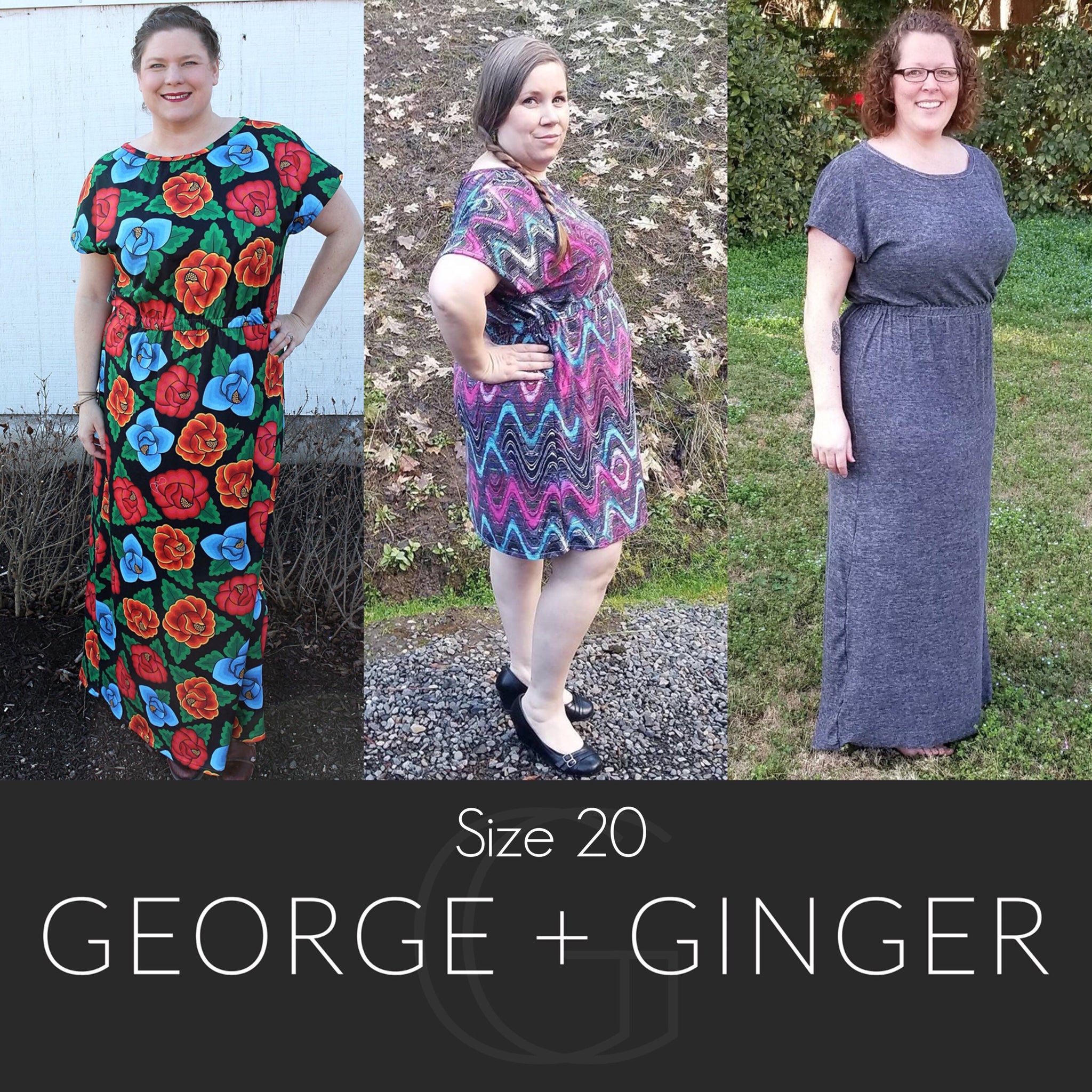 The With Love Dress PDF Sewing Pattern – George And Ginger Patterns