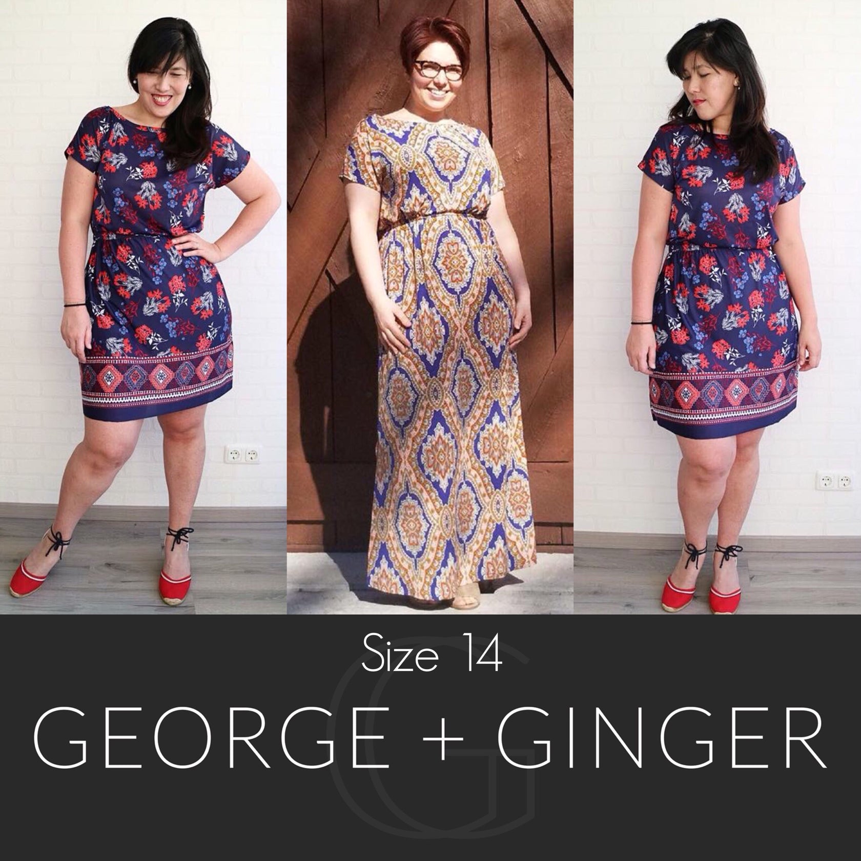 The With Love Dress PDF Sewing Pattern – George And Ginger Patterns