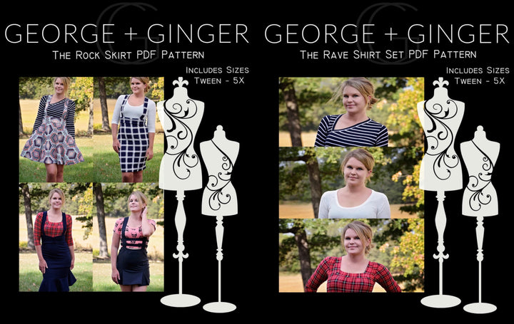 Intermediate Pattern Collections – George And Ginger Patterns