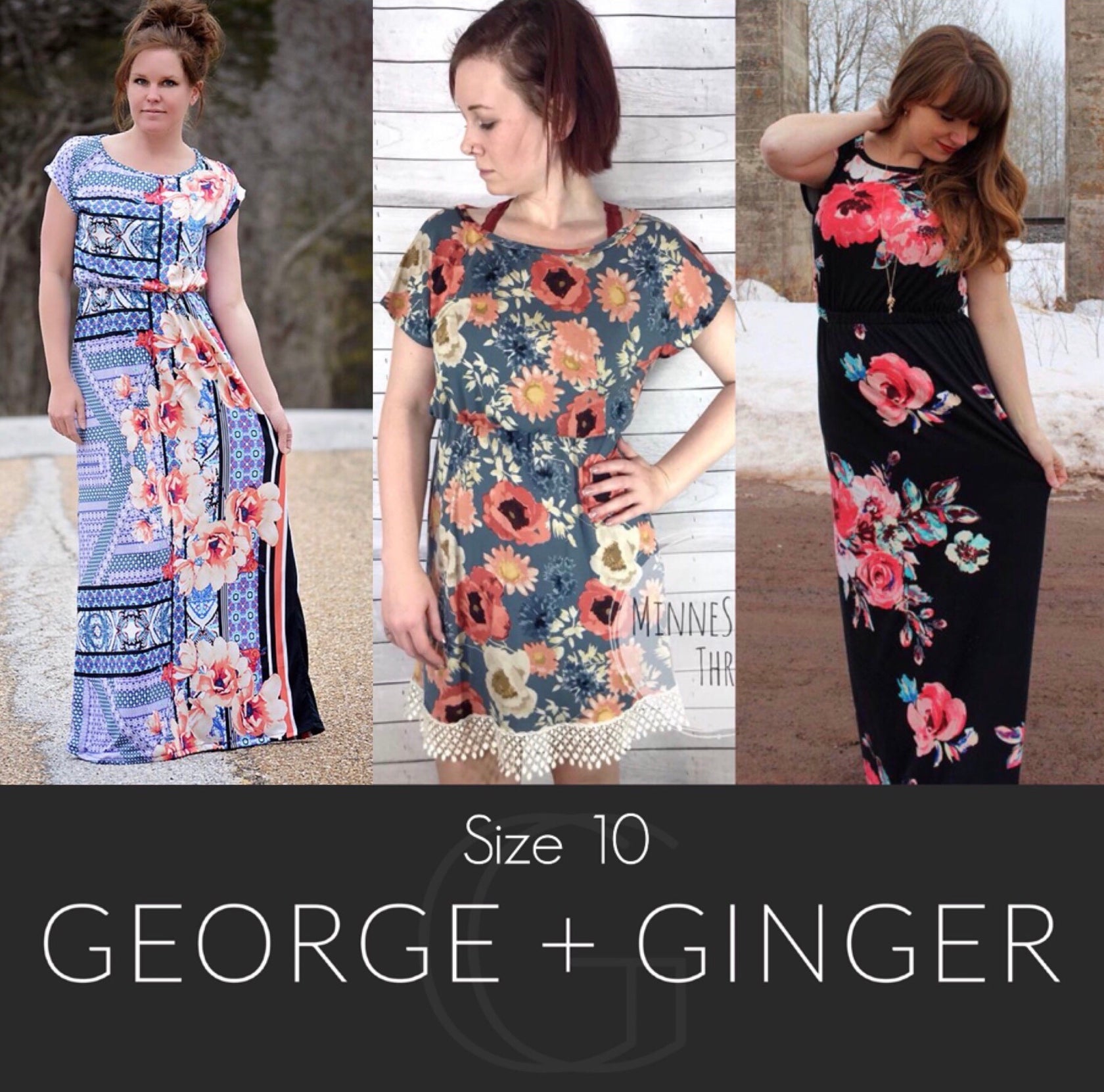 The With Love Dress PDF Sewing Pattern – George And Ginger Patterns