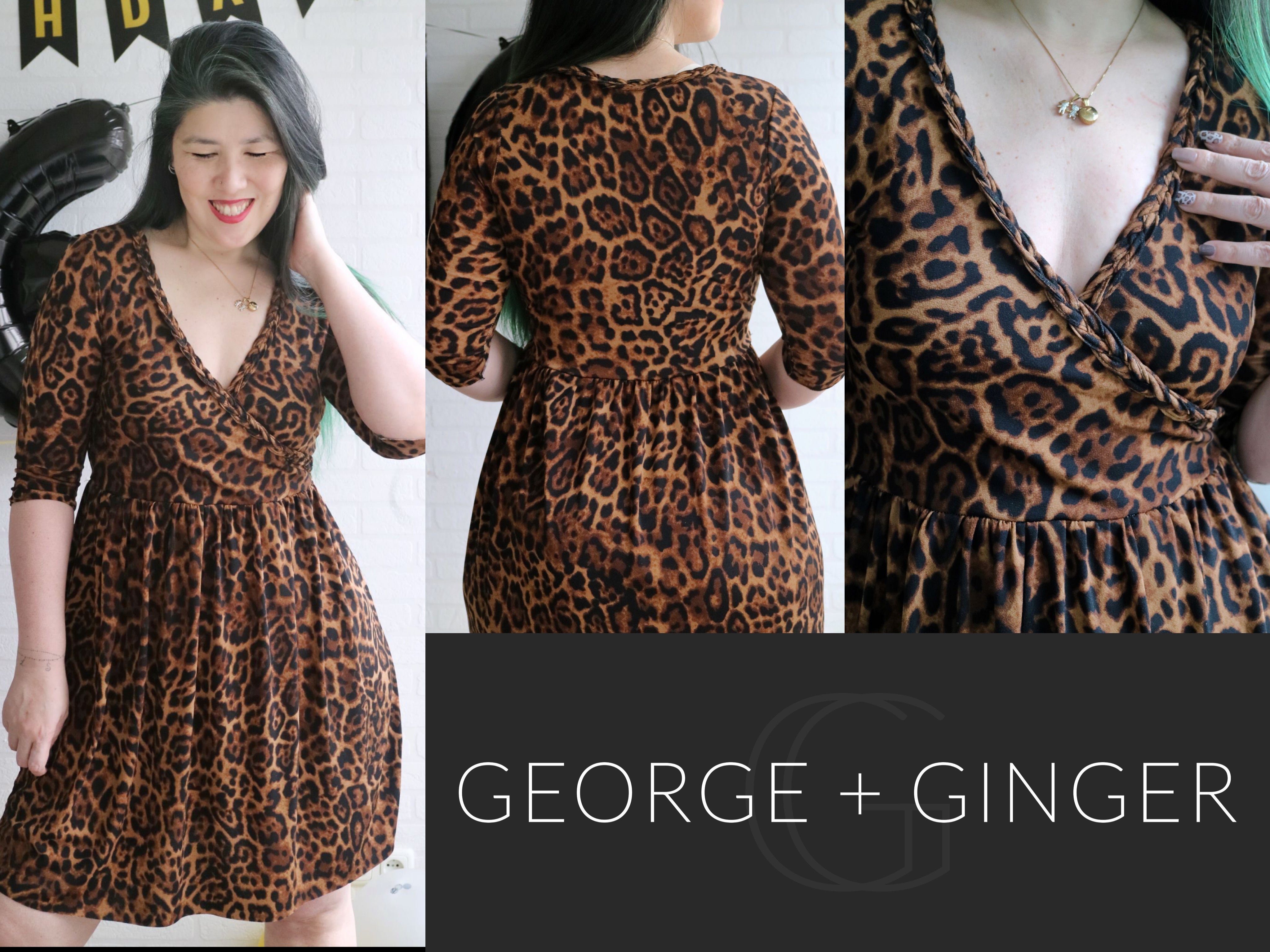 The Plait Dress PDF Sewing Pattern – George And Ginger Patterns