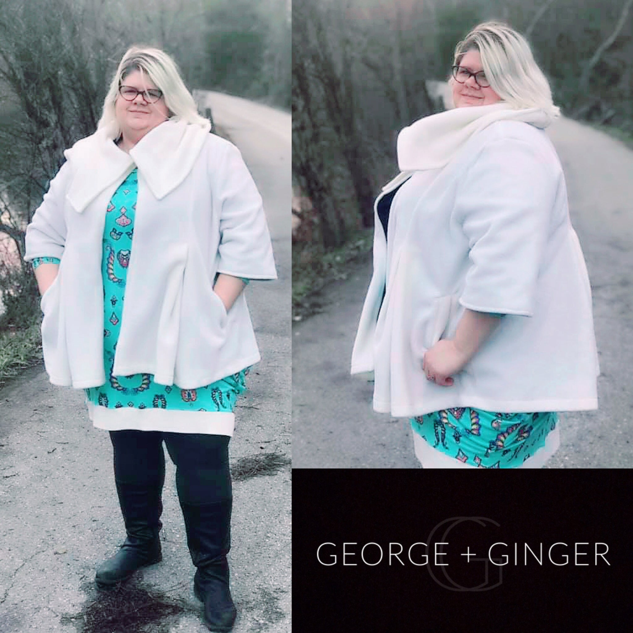 The Cold Snap Coat PDF Sewing Pattern – George And Ginger Patterns