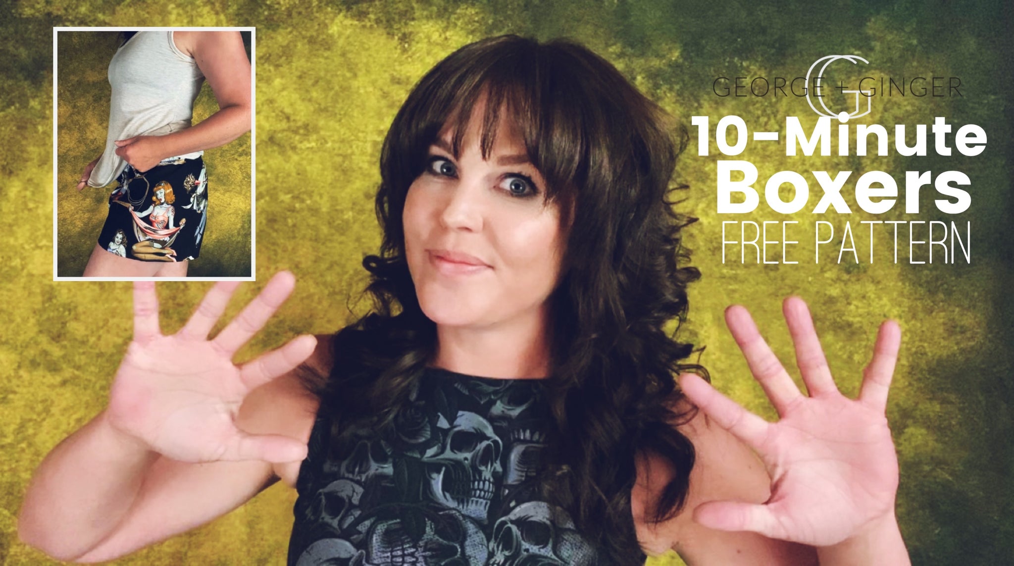 10-Minute Boxers (YouTube Exclusive) PDF Sewing Pattern – George And ...